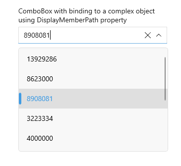 ComboBox Selected behavior is different between Windows OS and MacOS in UI for .NET MAUI ...