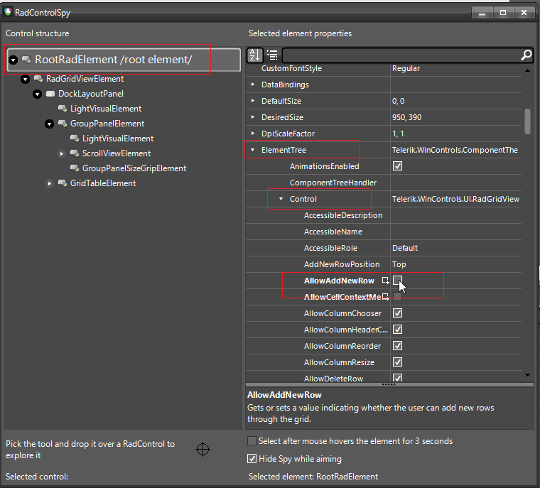 Visual Style Builder & Grid in UI for WinForms | Telerik Forums