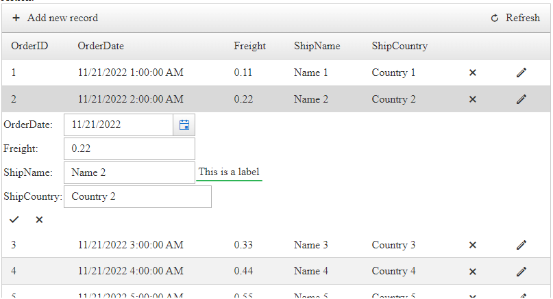 How To Add A Label Next To Gridboundcolumn In Ui For Aspnet Ajax