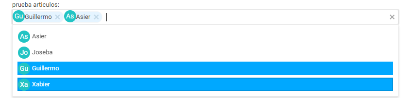 Im Trying To Include The Multiselect Component To My Code But It Doesnt Bind Correctly In