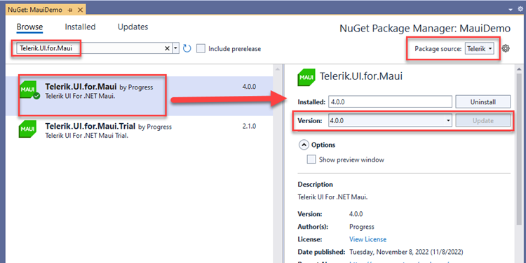 Warning .UseTelerik in MauiProgram.cs in UI for .NET MAUI | Telerik Forums