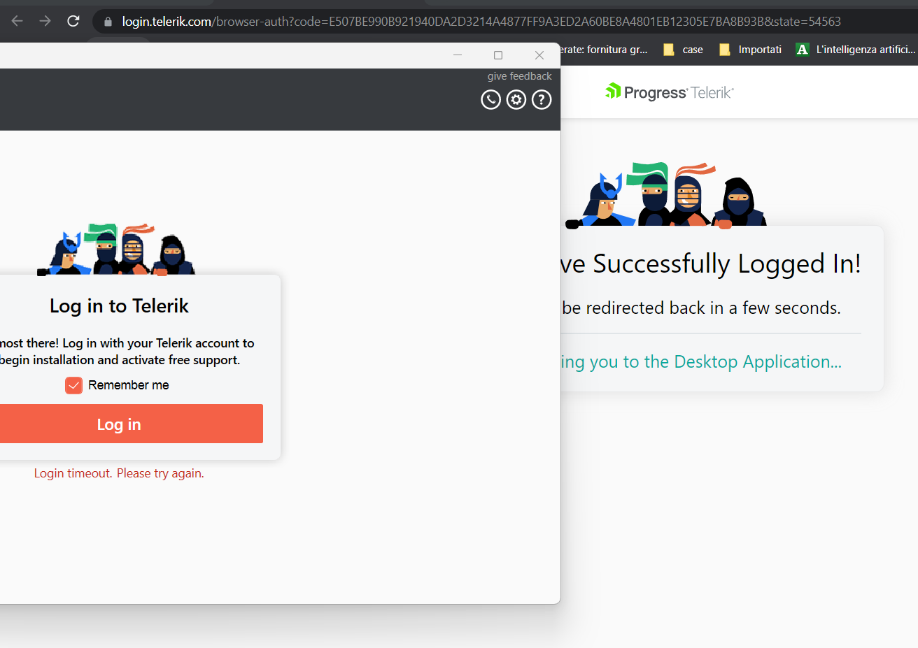 Login To Control Panel Return Timeout In Telerik Control Panel Telerik Forums