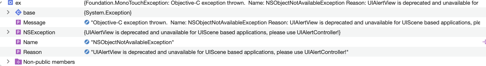 Application Crashed While Creating Tkchart In Xamarinios In Ui For Xamarin Telerik Forums