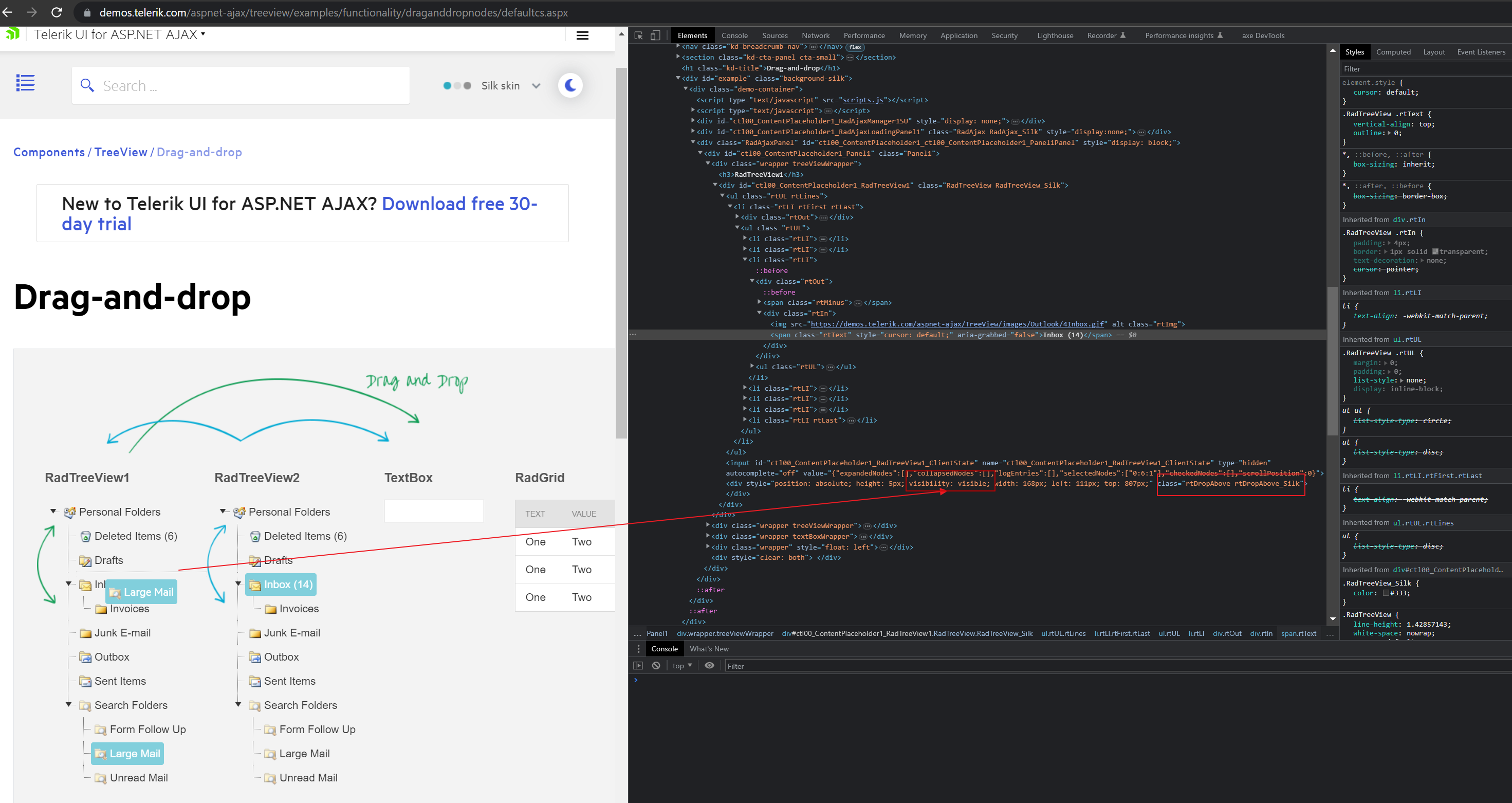 Telerik RadTreeView: How to skip 'EnableDragAndDropBetweenNodes' for ... Telerik RadTreeView: How to skip 'EnableDragAndDropBetweenNodes' for ...