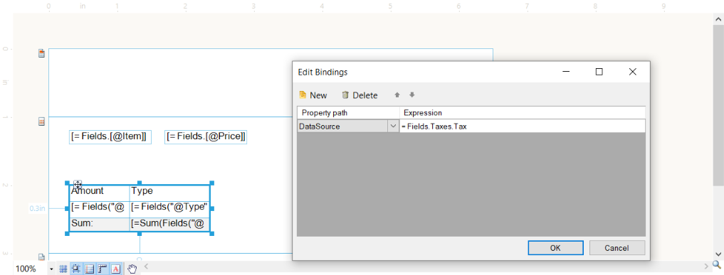 Displaying sum of nested JSON data in a table using Telerik Designer in Reporting | Telerik Forums
