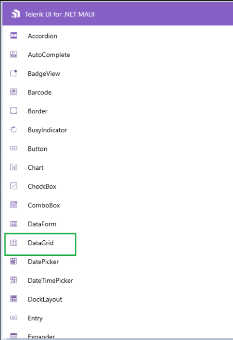 Binding errors for RadDataGrid in UI for .NET MAUI | Telerik Forums