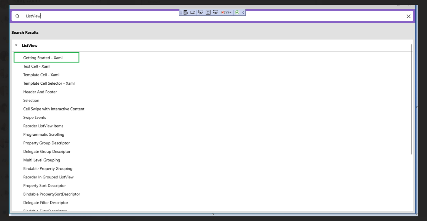 Binding Errors For Radlistview In Ui For Net Maui Telerik Forums