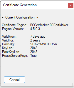 How to use Bouncy Castle certificates generator in Fiddler | Telerik Forums