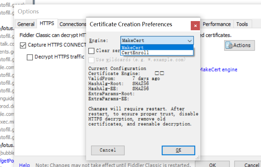 How to use Bouncy Castle certificates generator in Fiddler | Telerik Forums