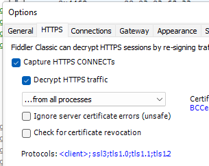 When will fiddler classic support tls1.3? in Fiddler | Telerik Forums