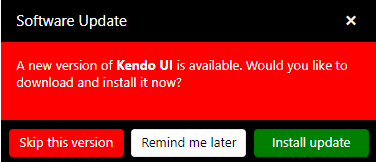 Styling for Dialiog in .NET Core in UI for ASP.NET Core | Telerik Forums