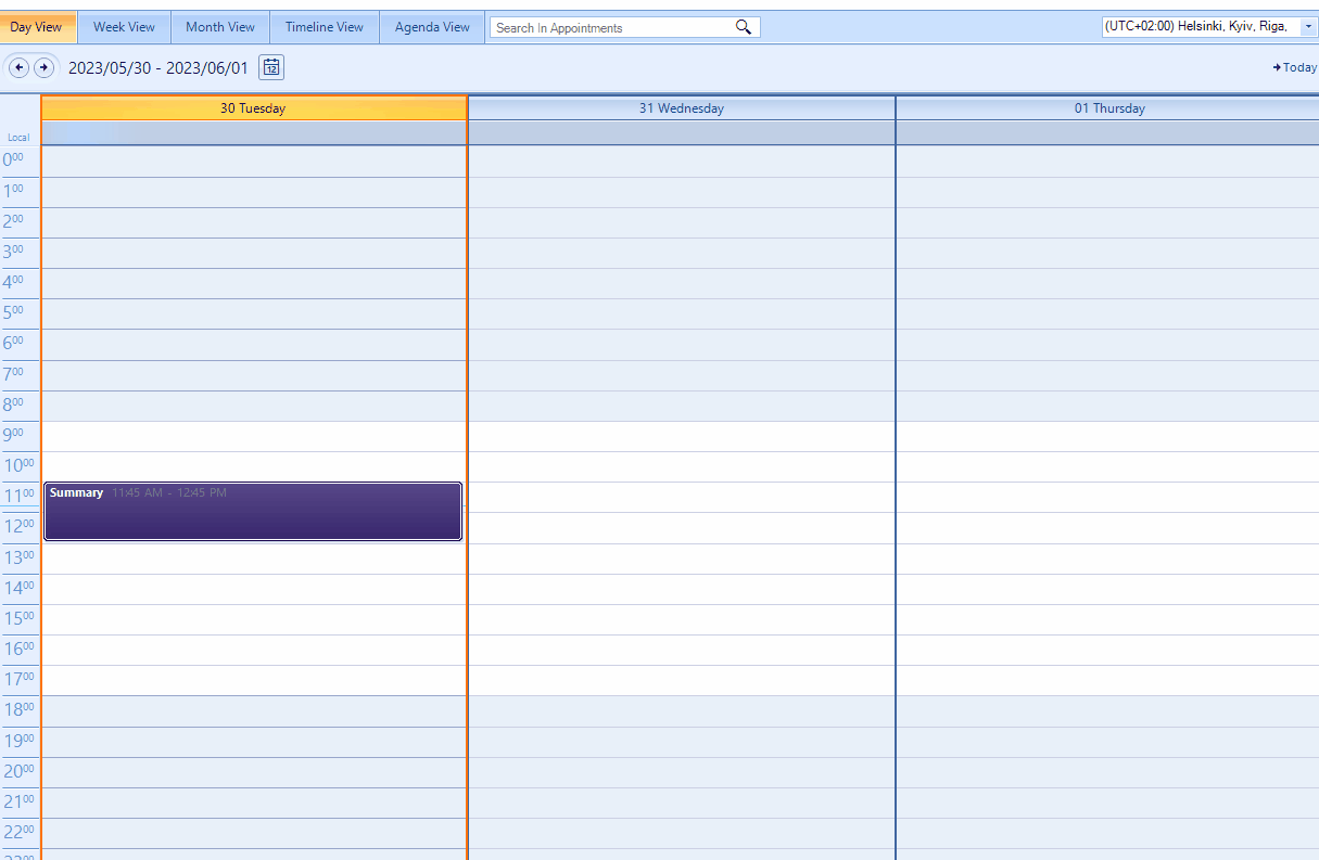 Scheduler Draganddrop To Later Dates In Ui For Winforms Telerik Forums