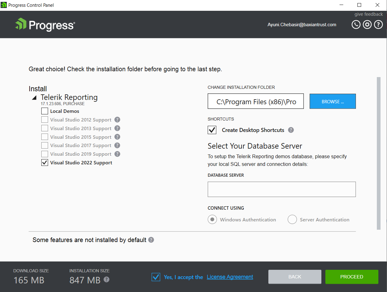 Cannot Install Reporting In Ui For Winforms Telerik Forums