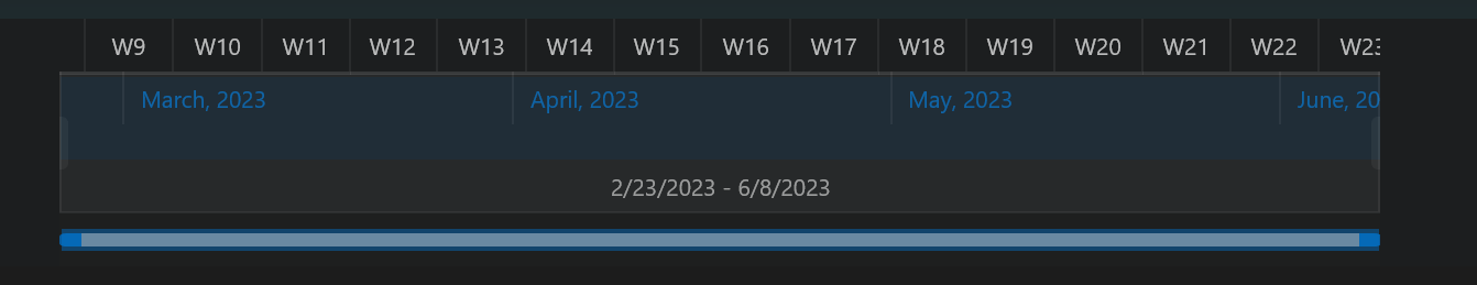 Styling the TimeBar control in UI for WinUI | Telerik Forums Styling the TimeBar control in UI for WinUI | Telerik Forums