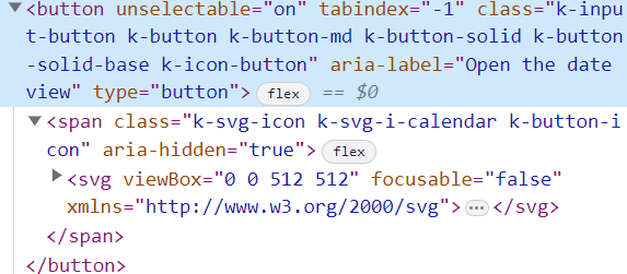 Datetimepicker And Datepicker Displaying Odd Images In Kendo Ui For Jquery Telerik Forums