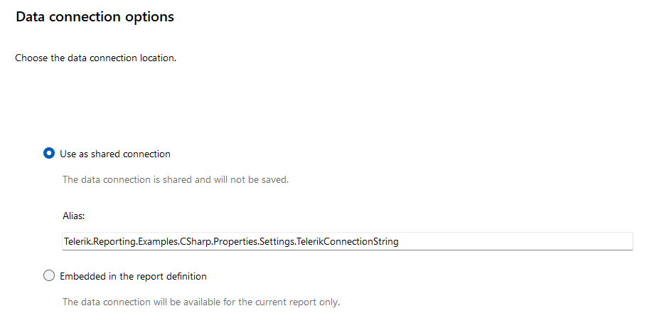 Problem With Connection String On Subreport Xml Markup In Reporting Telerik Forums