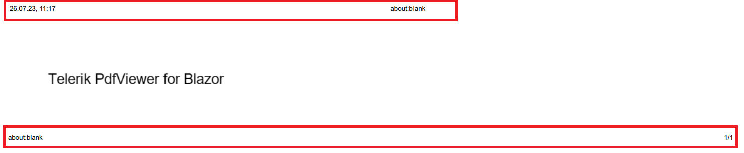 Print with custom headers and footers in UI for Blazor | Telerik Forums