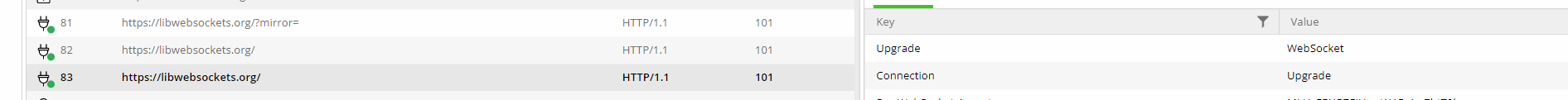 Im Not Seeing Any Websocket Traffic For Our App In Fiddler Telerik