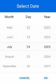 RadDatePicker not preventing the dark mode from applying, even for android the dark theme is ...