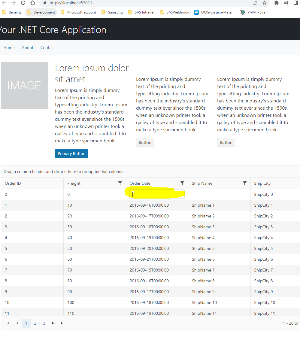 Taghelpers Vs Html Helper Validation For Kendo Default Template Projects In Ui For Aspnet Core