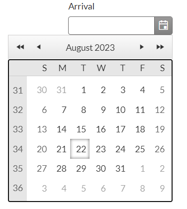 Keyboard controls for DatePicker inside bootstrap modal in UI for ASP.NET AJAX | Telerik Forums
