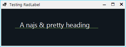 Putting text above border: ZIndex? in UI for WinForms | Telerik Forums