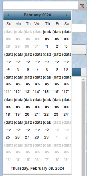 AngualrJS kendo-date-picker, how to color day cells. in Kendo UI for jQuery | Telerik Forums