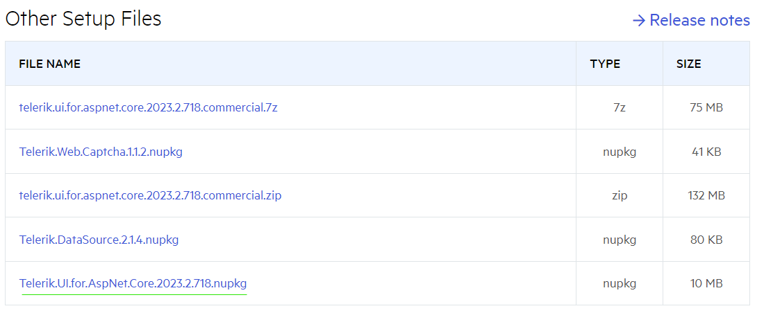 unable to install in UI for ASP.NET Core | Telerik Forums