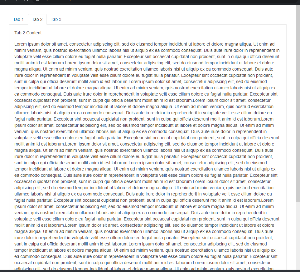Fixed The Position Of Tabs While Scrolling In Kendo Ui For Angular Telerik Forums