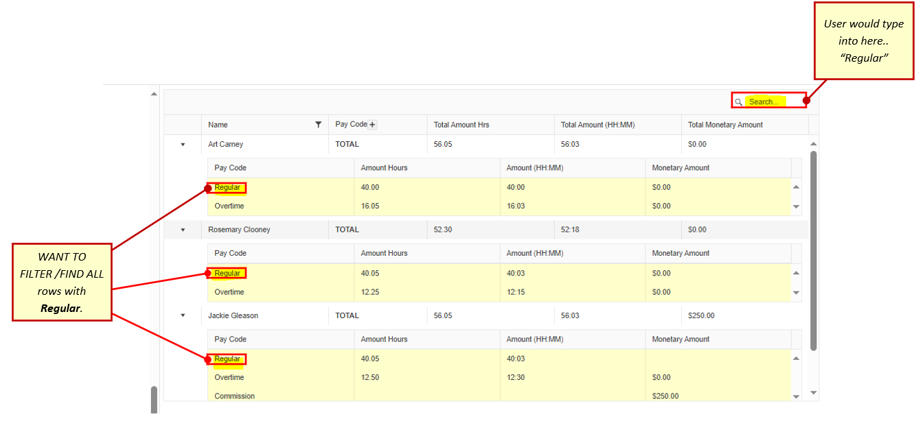 Search and Filter does not filter with child grids/tables when using detailInit() in Kendo UI ...