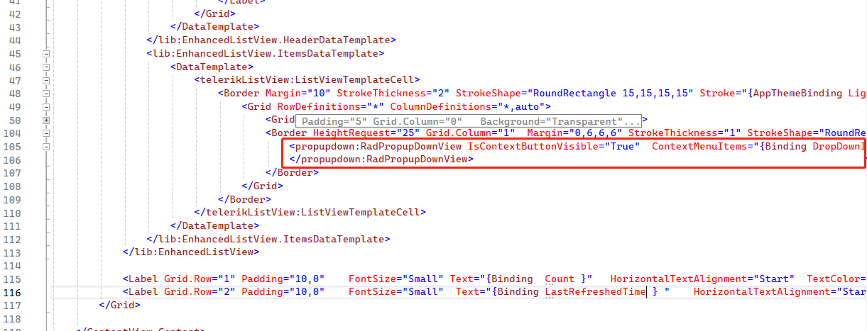 About On Ios Devices Can T Pull To Refresh In Radlistview Control In Ui For Maui Telerik