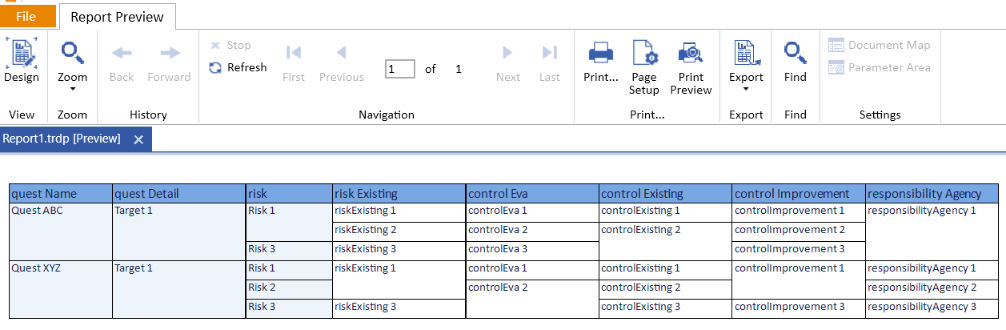 How to make a merge cell in dynamic table/Crosstab? (Multi Column) in Reporting | Telerik Forums