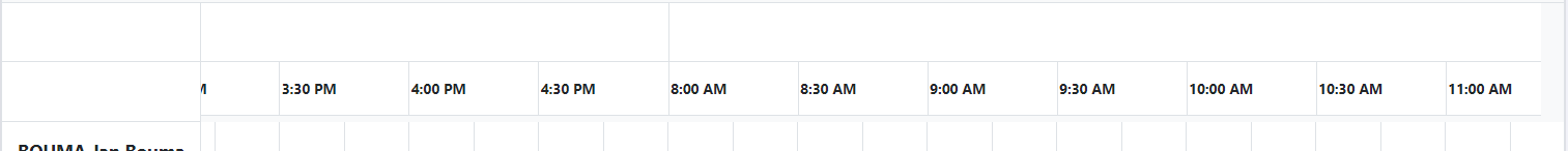 Problem with borders in schedulers. Borders falling apart and scheduler has the difference ...