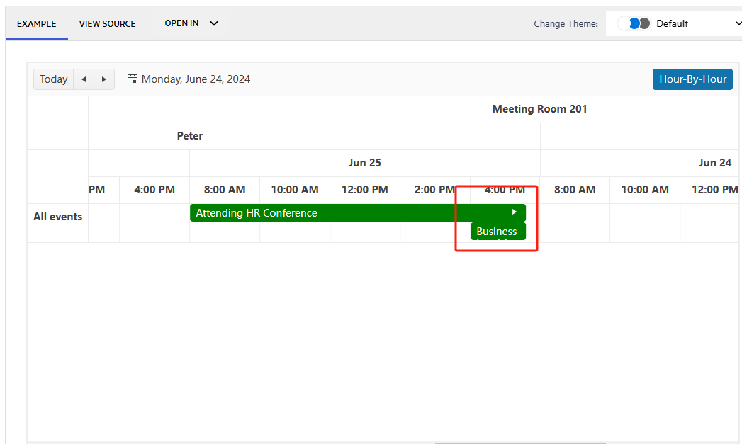 Scheduler Timeline View Merge in Kendo UI for Vue | Telerik Forums