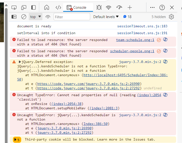 Scheduler Ui In Not Getting Populated In Ui For Aspnet Mvc Telerik Forums