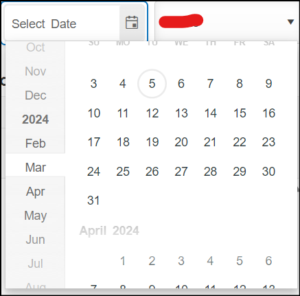 Kendo Datepicker header (Month - Today buttons) is hidden on toggle. in Kendo UI for Angular ...