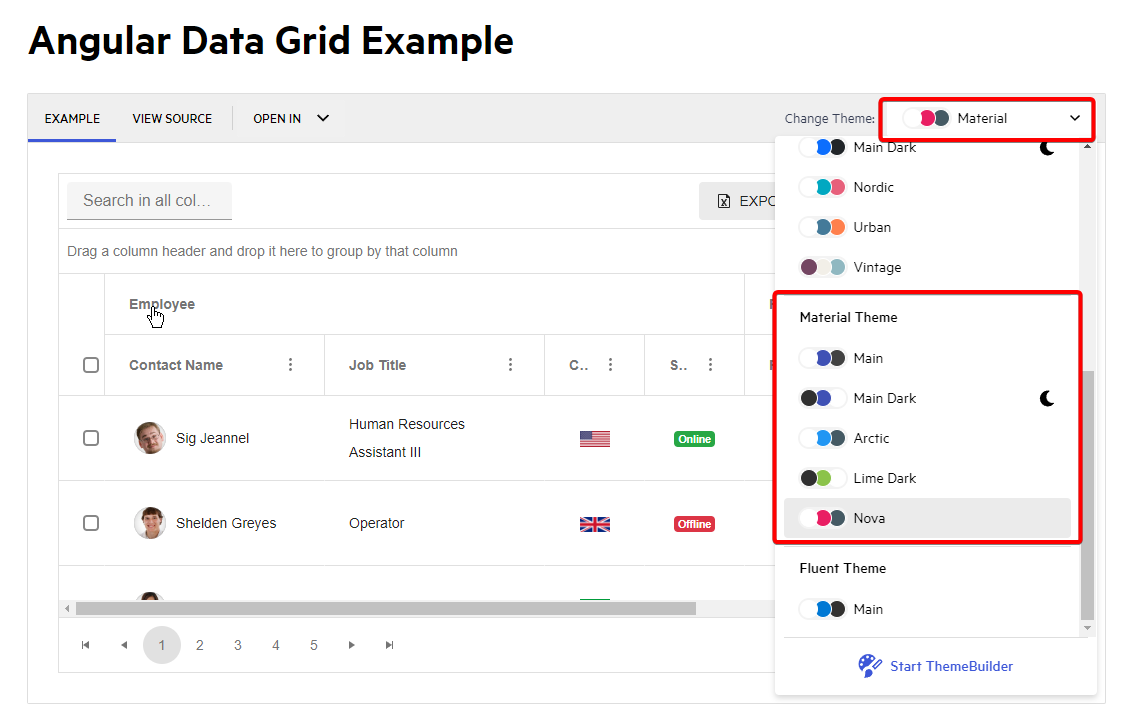 Styling The Grid In Kendo Ui For Angular Telerik Forums