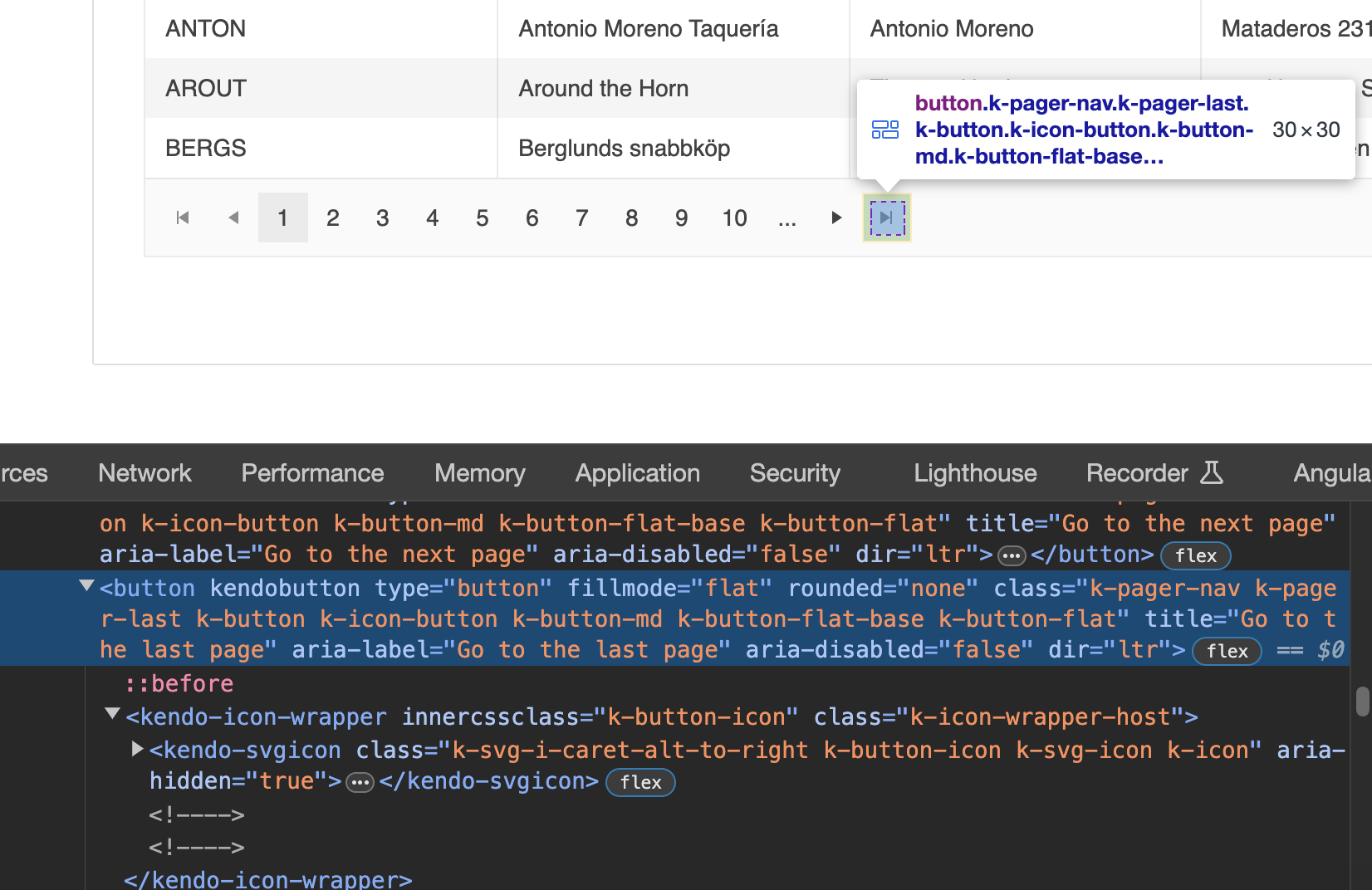 Digital Accessibility Issues When Using Kendo Grid In Angular In Kendo Ui For Angular Telerik