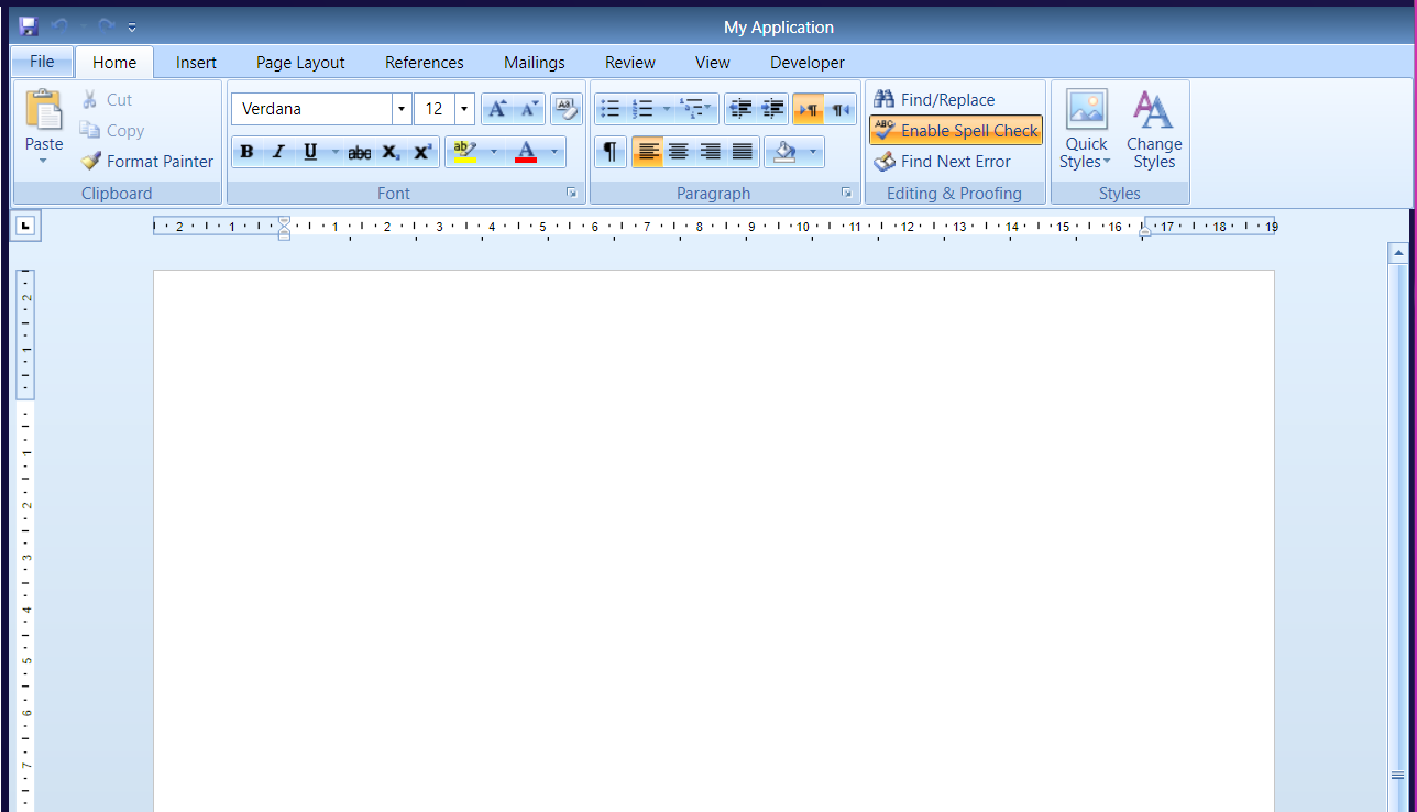 Telerik RichTextBox and RIbbonUI control showing transparent in WPF in ... Telerik RichTextBox and RIbbonUI control showing transparent in WPF in ...