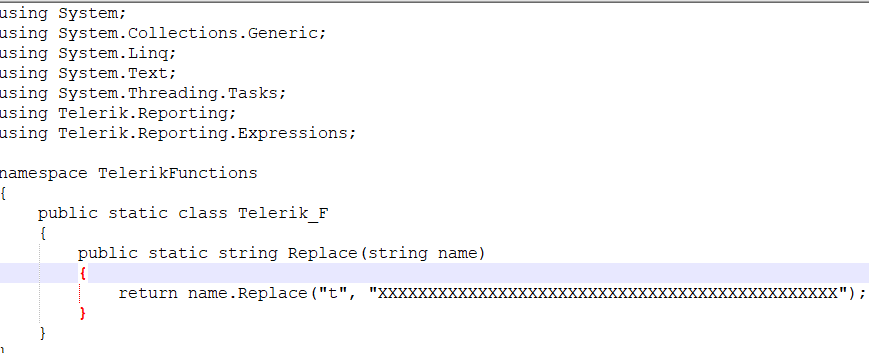 Access To Udf Assembly Telerik Reports Telerik Reporting 17 2 23 1114 In Reporting Telerik