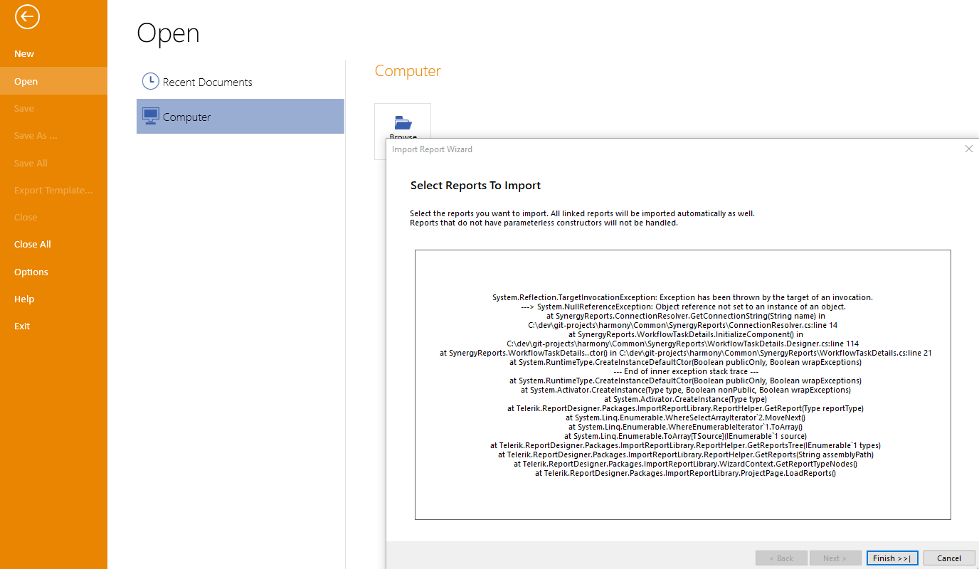 Charting namespace no longer exists in core. in Reporting | Telerik Forums