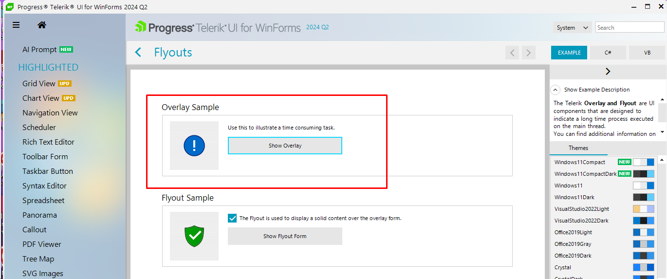 Change RadPageview background color in NavigationViewItem and Close button of a Form in Visual ...