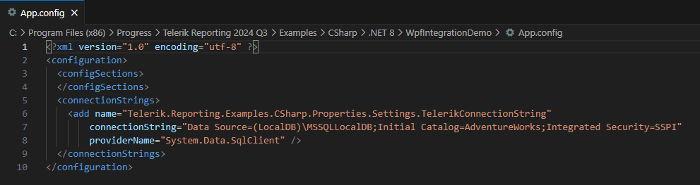 Simple WPF ReportViewer Example? in Reporting | Telerik Forums