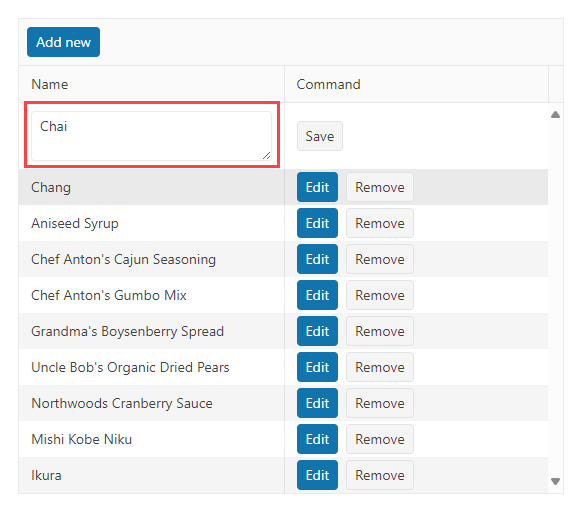 How do I create a multiline text editor in KendoReact Grid? in KendoReact | Telerik Forums