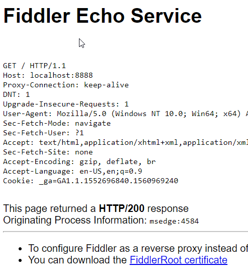 Fiddler not capturing traffic in Fiddler | Telerik Forums