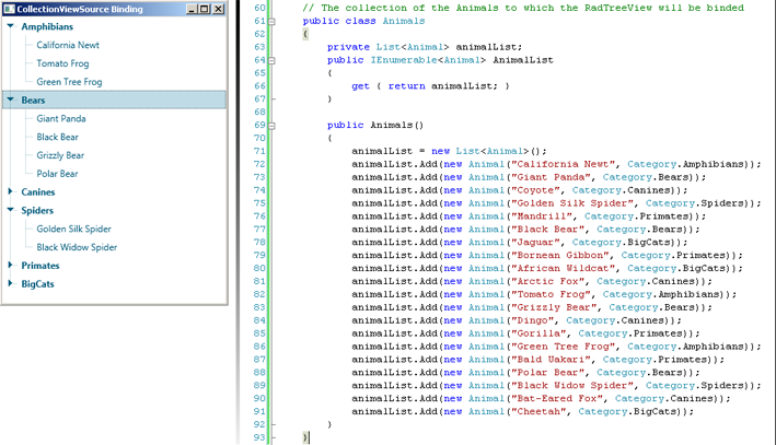 How To Databind Radtreeview In Wpf Telerik Ui For Wpf Kb