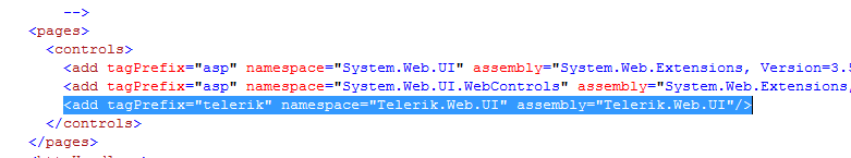Telerik Web Forms Unknown Server Tag Or Could Not Load File Or Assembly Errors Occur Telerik