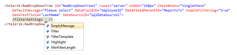 Telerik Web Forms Dropdowntree Functionality Filtering Telerik Ui For Aspnet Ajax