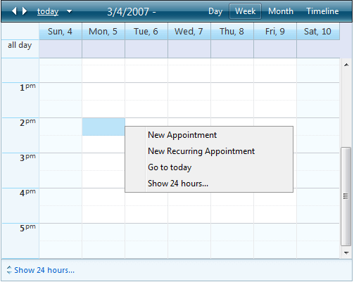Telerik Web Forms Scheduler Context Menus Time Slot Context Menu Telerik Ui For Aspnet Ajax