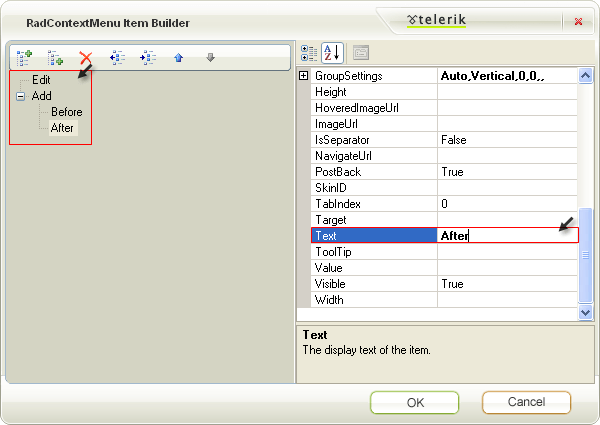 Telerik Web Forms Treeview Context Menus Tutorial On Creating A Context Menu At Design Time
